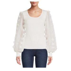 NOBO | Sweaters | Sheer Is So On Trend This Season These Sleeves Are ...